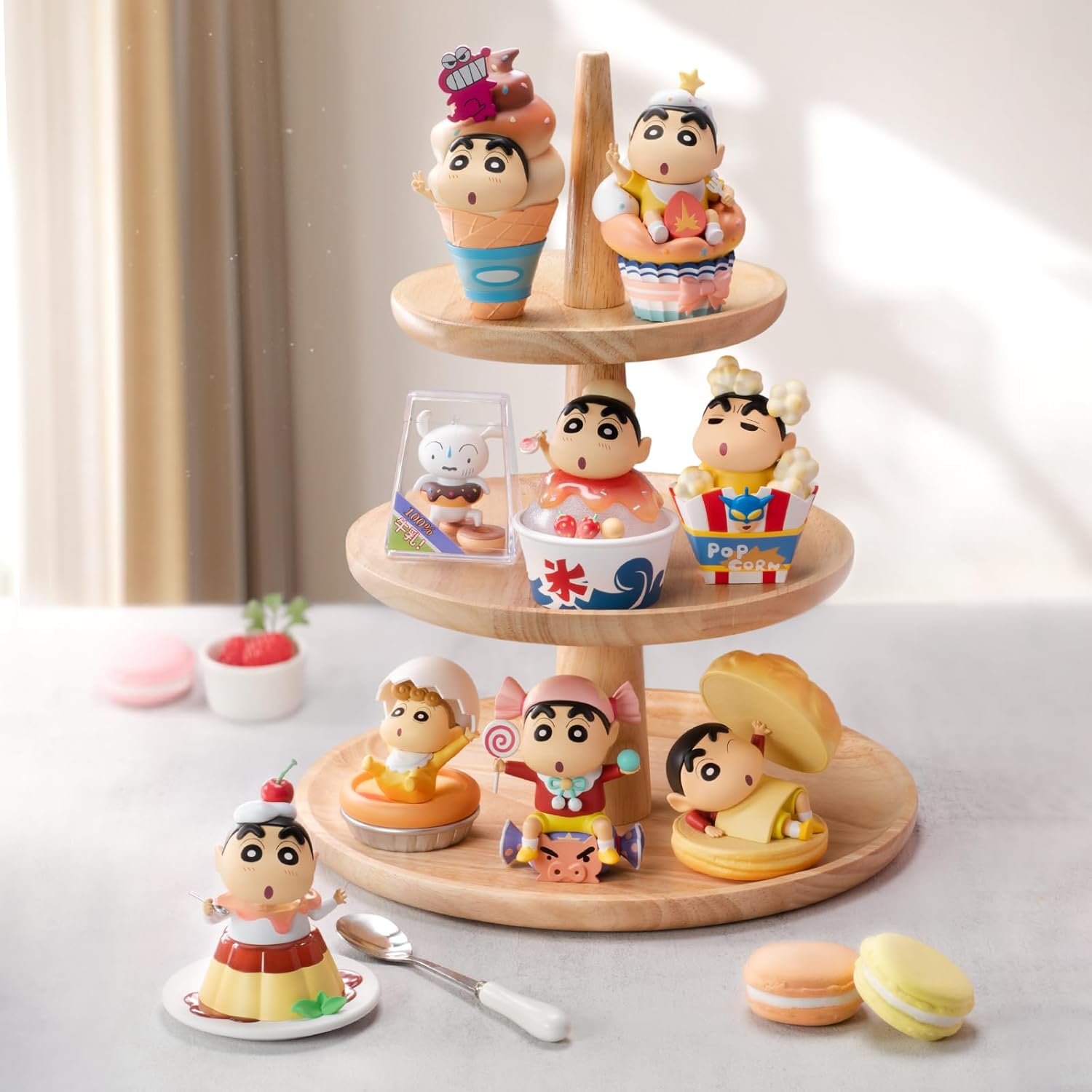 52TOYS Crayon Shinchan Dessert Time, 1PC Action Figure Collectible Toy ...