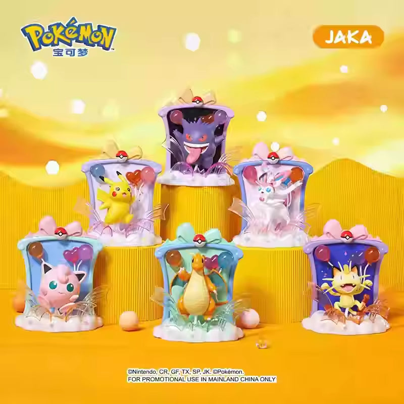 Pokemon Happy Party Photo Frame Assembling Pikachu Ibrahimovic Ornamen ...