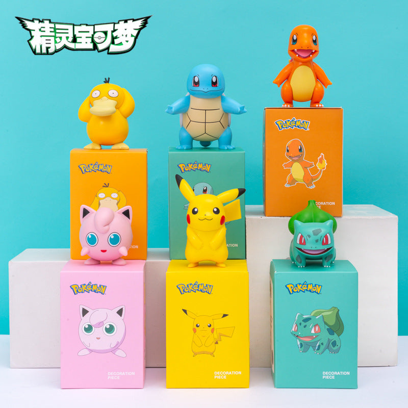 Pokémon Complete Blind Box – 6 Standing Figures, Rare Glossy Variants ...